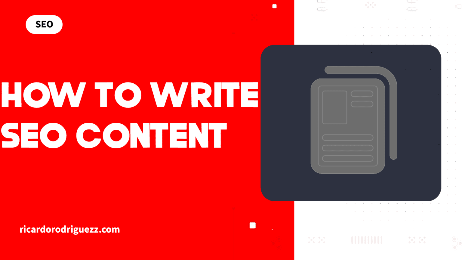 How To Write SEO Content That Ranks #1 On Google (2025)